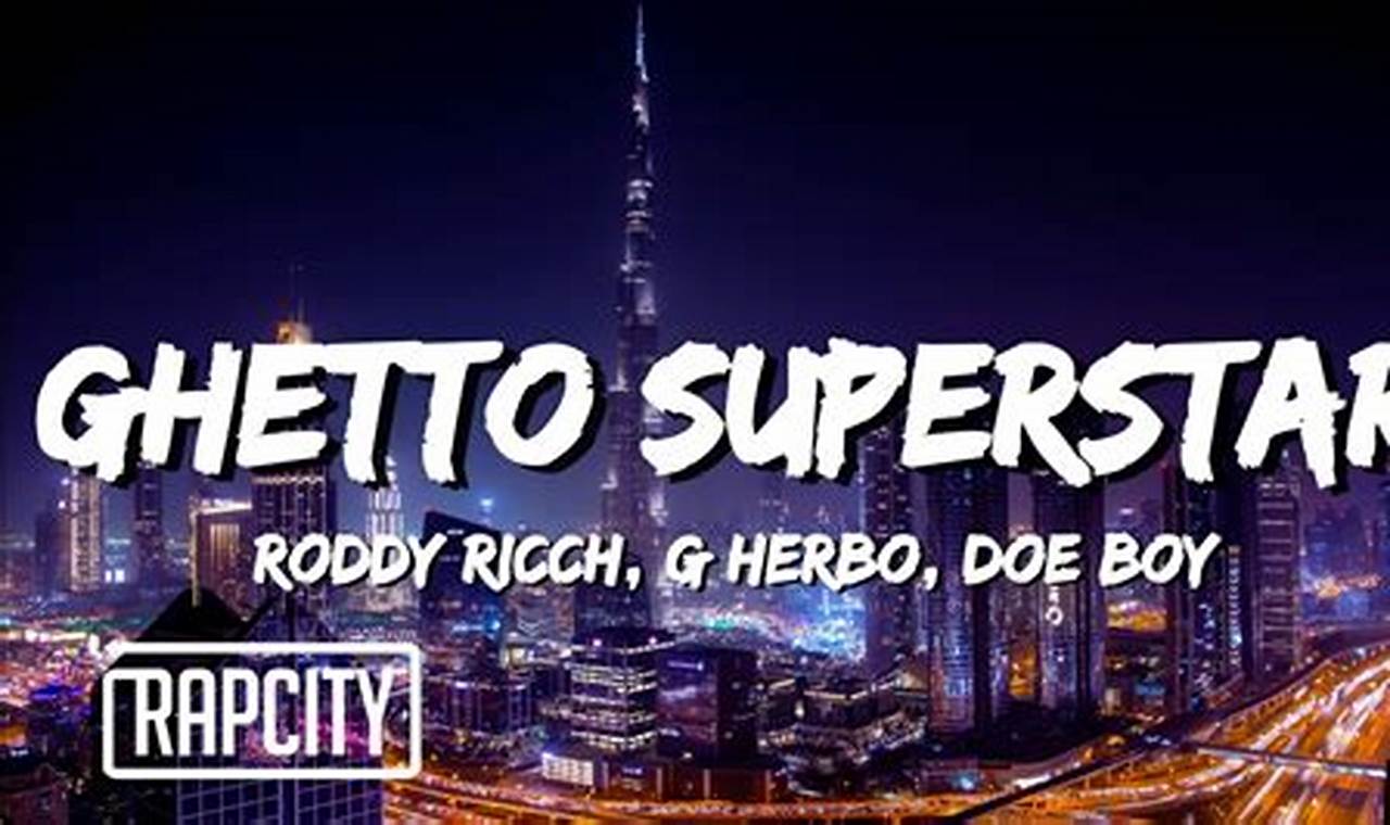 The Story of "Ghetto Superstar": A Hit Song Analysis